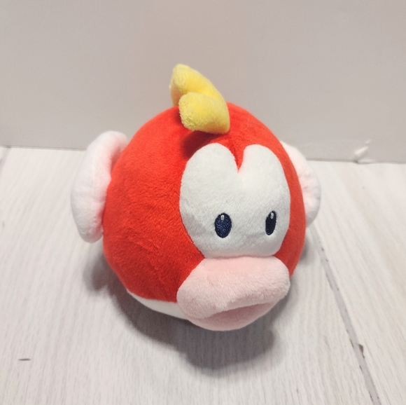 Toys | Cheep Cheep Fish B311 Super Mario Bros Plush 6 Stuffed Toyno Tag ...